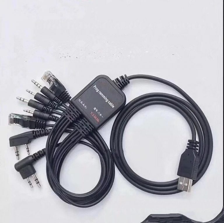 8 in 1 Radio Programming Cable Computer USB cable for Kenwood Baofeng ...