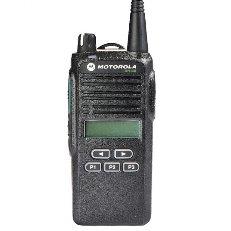 Motorola GP328 VHF UHF Two Way Radio Handheld Walkie Talkie