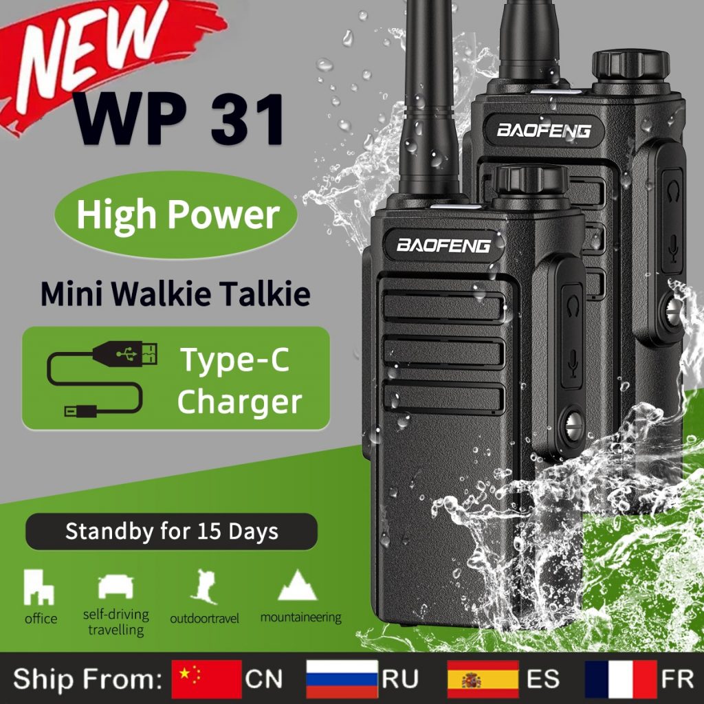 Puxing PX-777 Walkie Talkie VHF 136-174MHz Professional Radio Ham Two ...