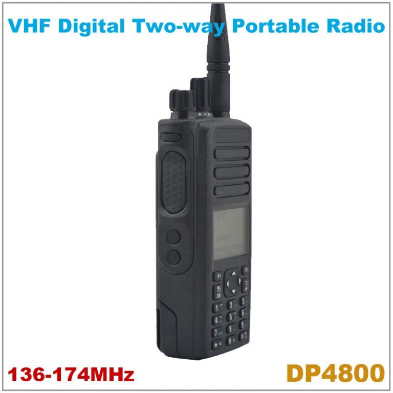 Motorola DP4800 VHF 136-174MHz Digital Portable Two-way Radio DMR ...