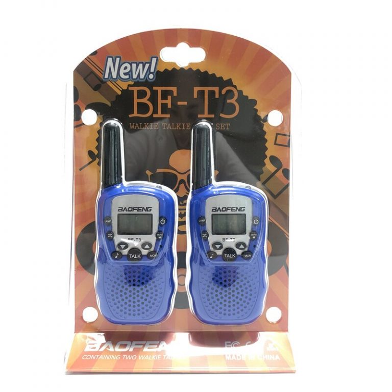 Baofeng Children Walkie Talkie Mini BF-T3 Handheld Radio for Kids ...