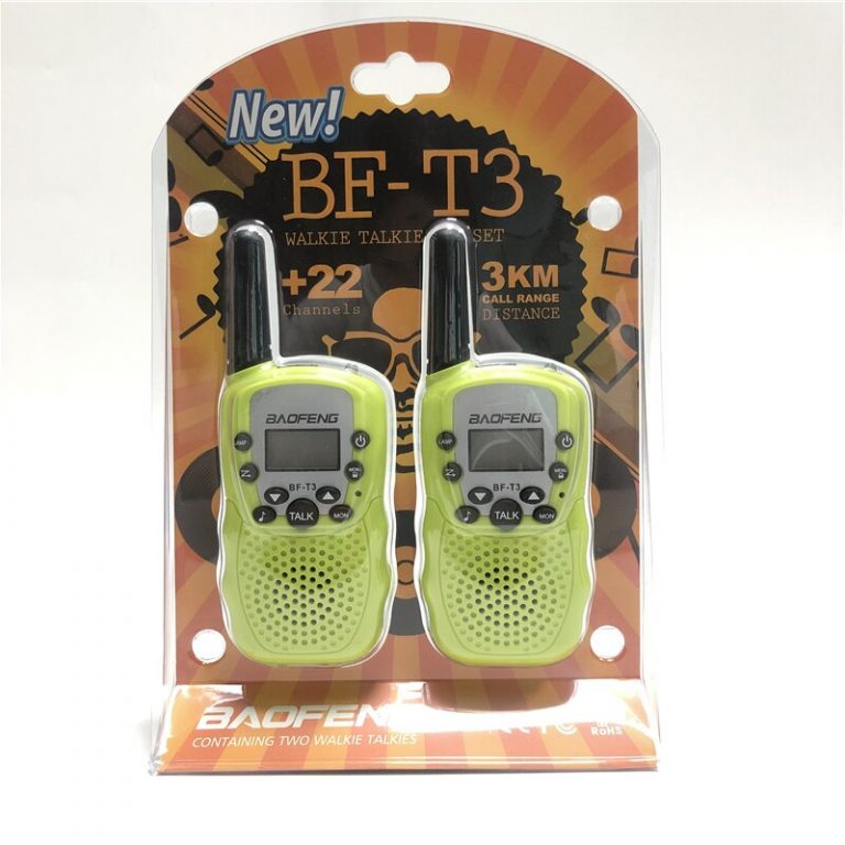 Baofeng Children Walkie Talkie Mini BF-T3 Handheld Radio for Kids ...