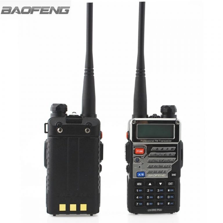 BaoFeng UV-5RE Plus Walkie Talkie CB VHF UHF Portable Ham Amateur Two Way Radio Dual Band radio ...