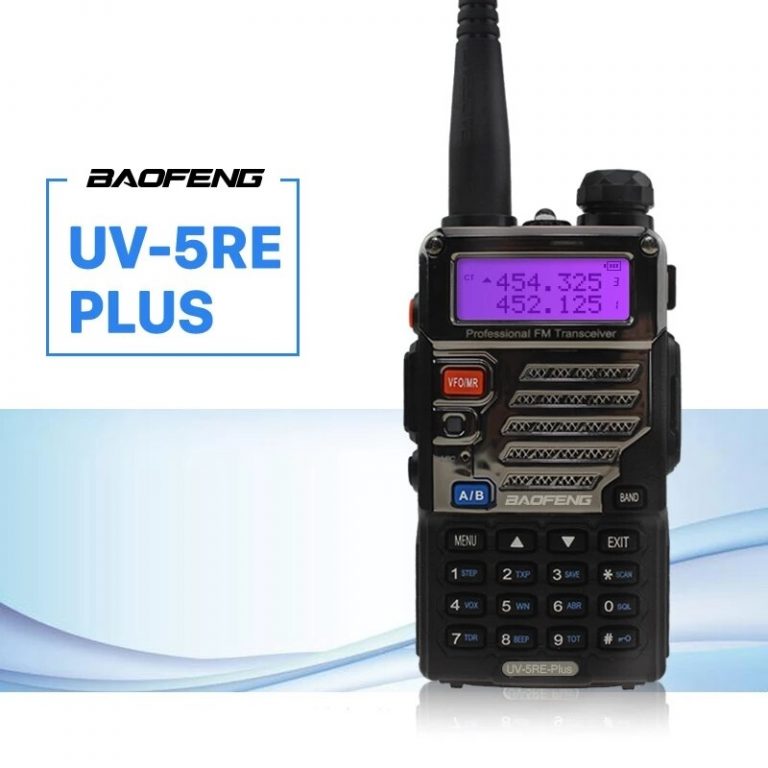 BaoFeng UV-5RE Plus Walkie Talkie CB VHF UHF Portable Ham Amateur Two ...