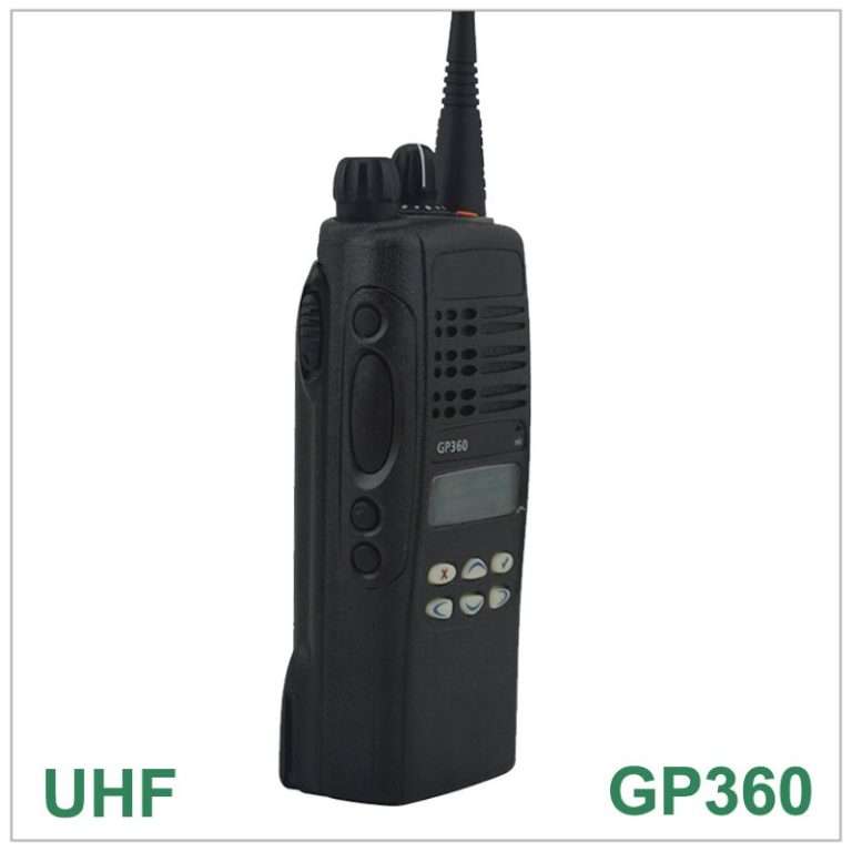 MOTOROLA GP360 UHF 403-470MHz PROFESSIONAL WALKIE TALKIE PORTABLE TWO ...