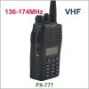 Puxing PX-777 Walkie Talkie VHF 136-174MHz Professional Radio Ham Two ...