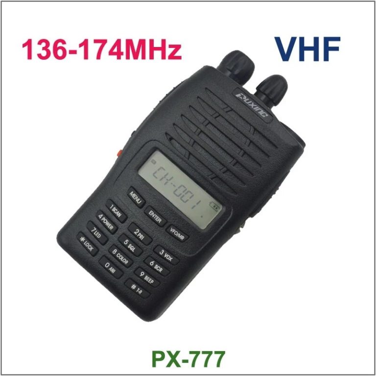 Puxing PX-777 Walkie Talkie VHF 136-174MHz Professional Radio Ham Two ...