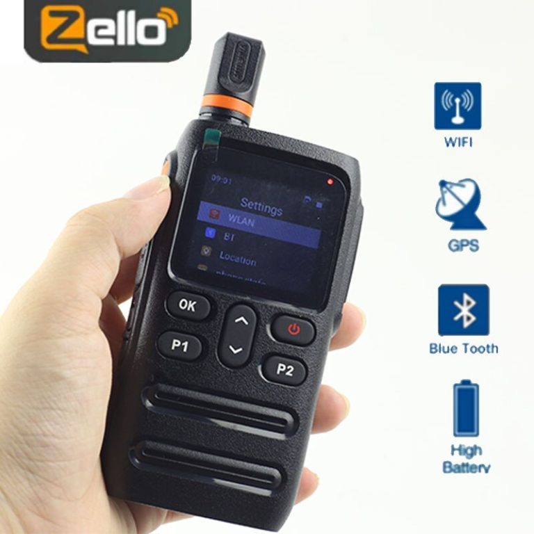 Zello PTT Button Radio 4G Android Walkie Talkie Handy Radio WIFI GPS 4g ...