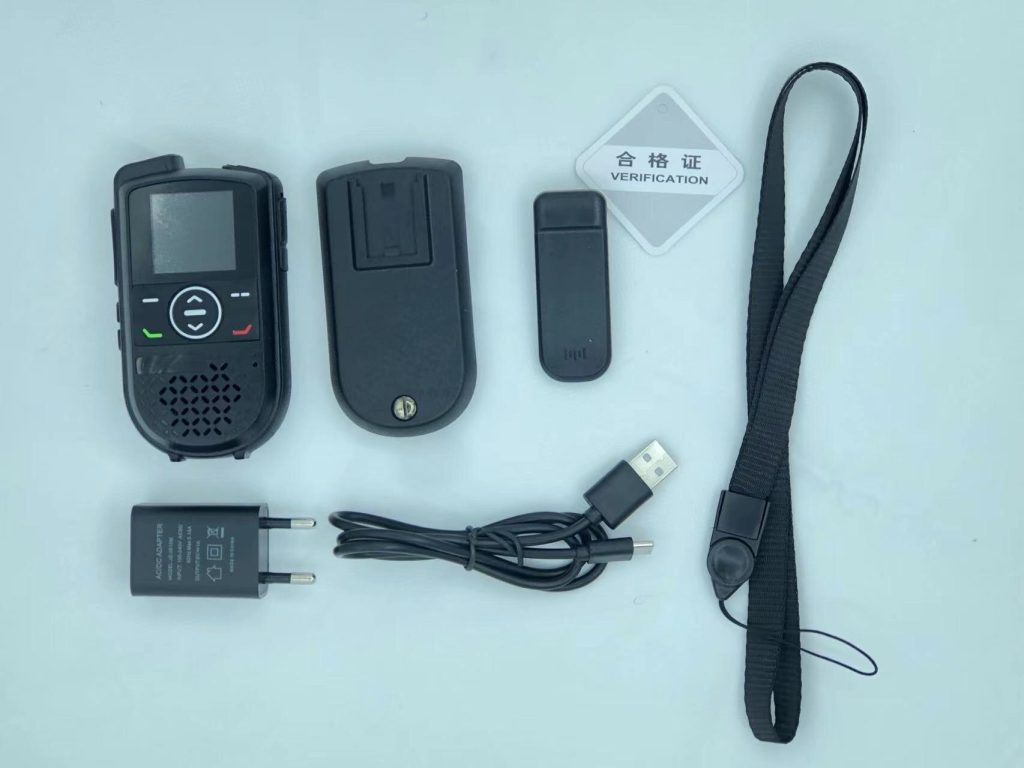 Mini Zello Walkie Talkie 4G SIM WIFI Bluetooth GPS Two Way Radio 5000km ...