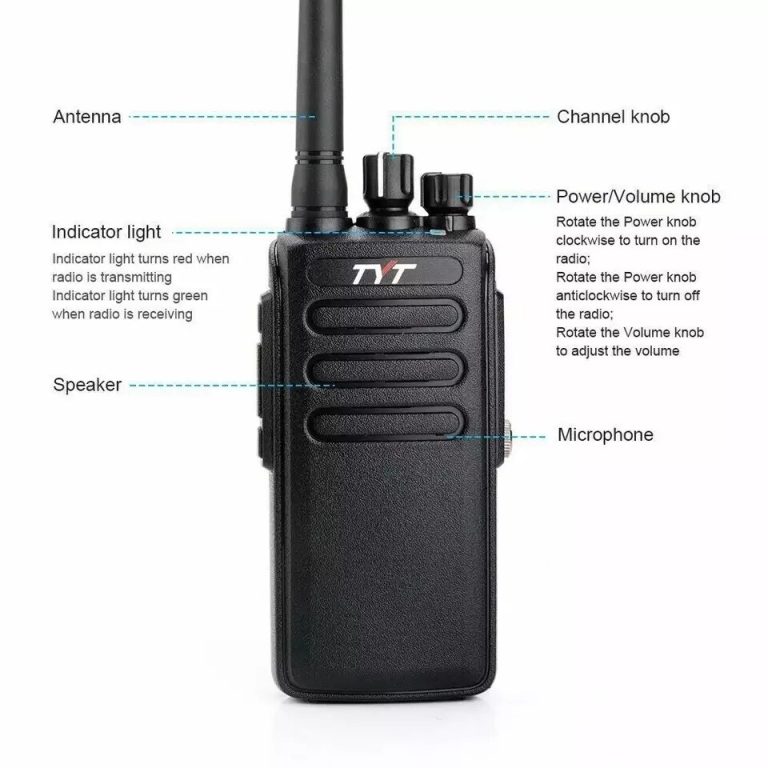 TYT MD-680 DMR Encryption Waterproof Transceiver Explosion-proof ...