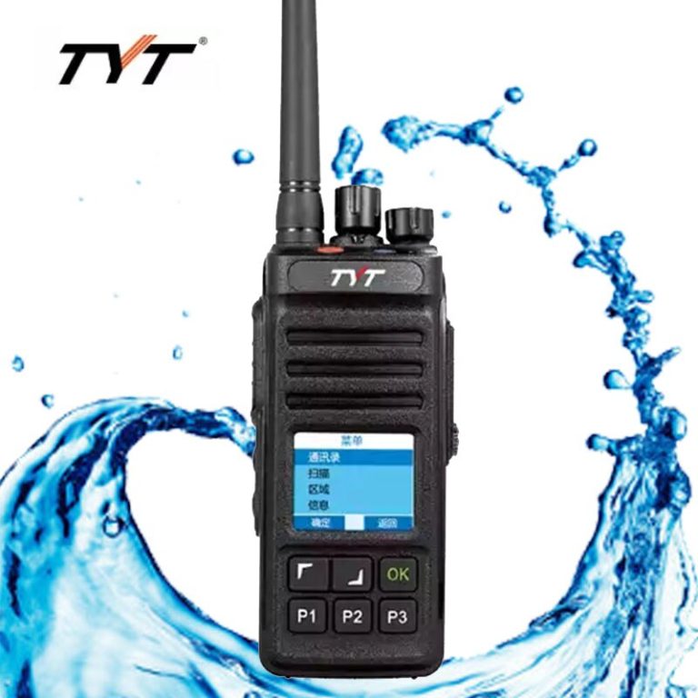 TYT MD-368 Digital Handheld Radio High Power 10W Transceiver IP67 ...
