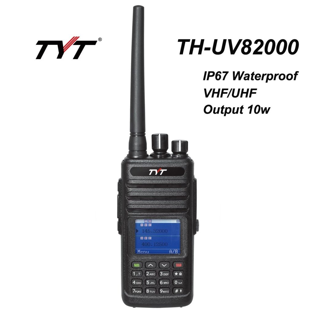 TYT TH-UV8200 Walkie Talkie IP67 Waterproof Dual Band VHF/UHF 136-174/ ...